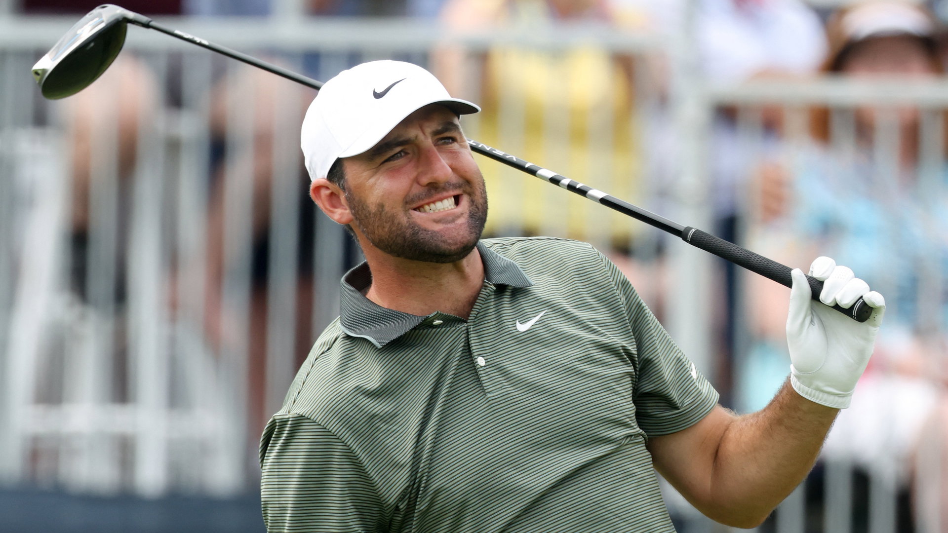 Scottie Scheffler seen fuming alongside golf coach after second round ...