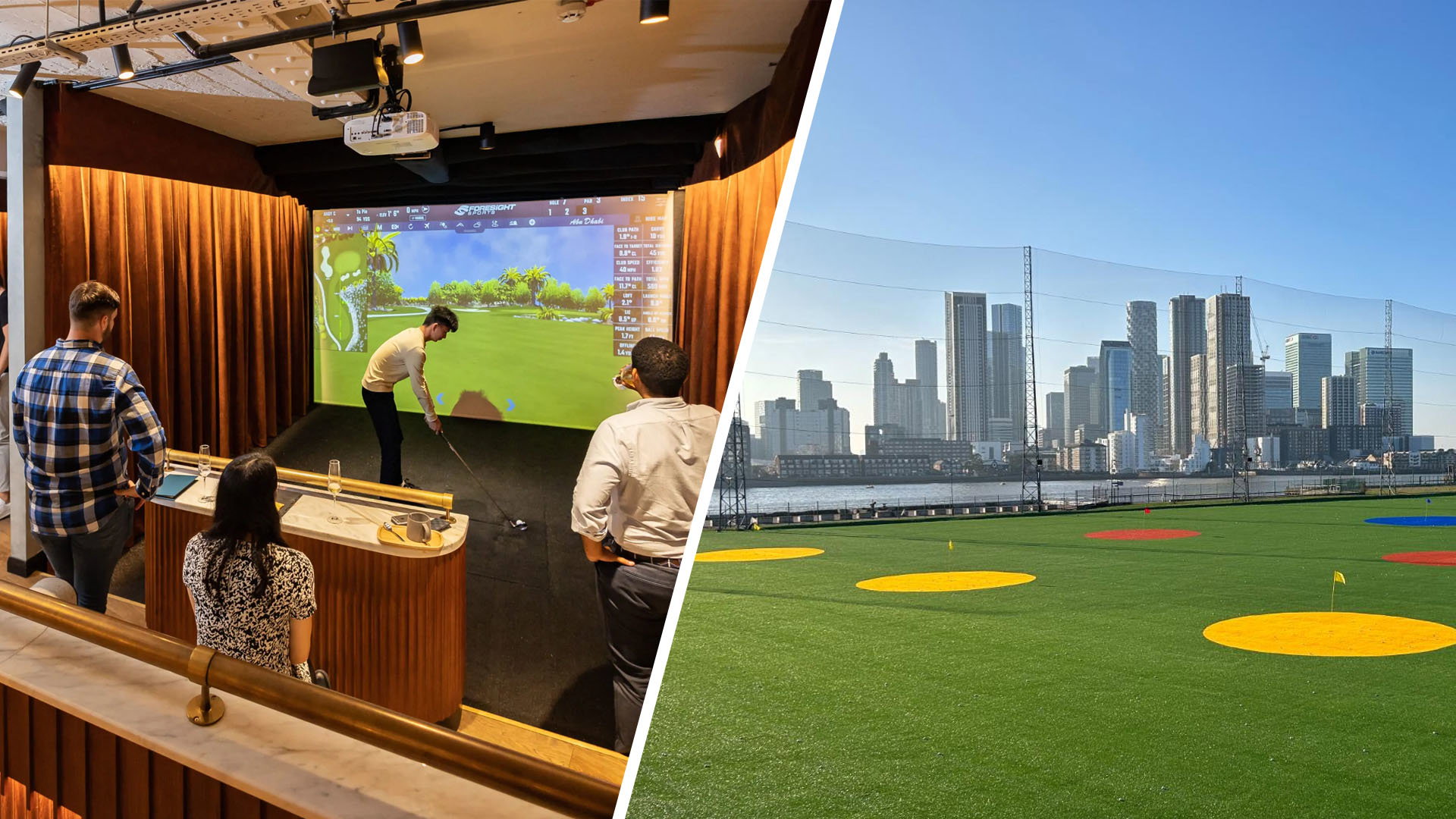 Best golf driving ranges in London and the South East