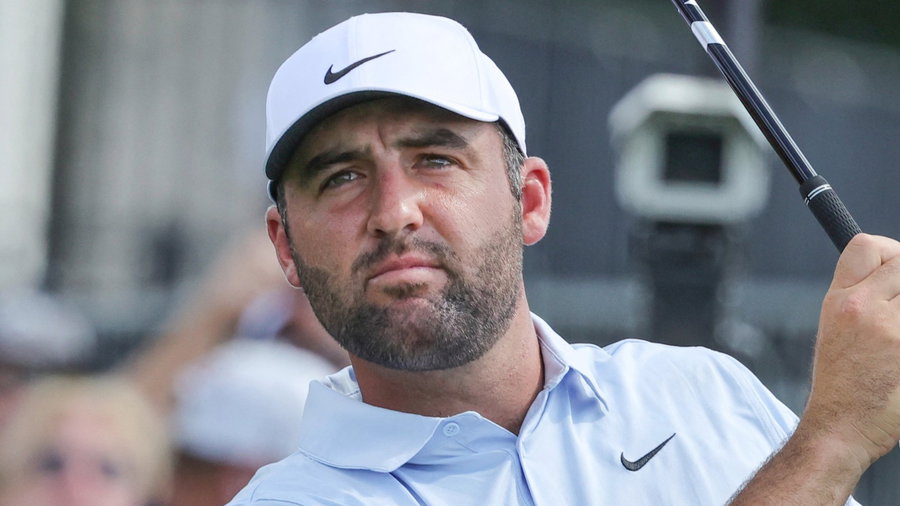 Scottie Scheffler penalised after ball gets stuck in tree at Arnold ...