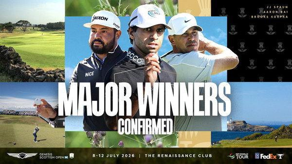 Genesis Scottish Open lands major boost ahead of The Open | Golfmagic