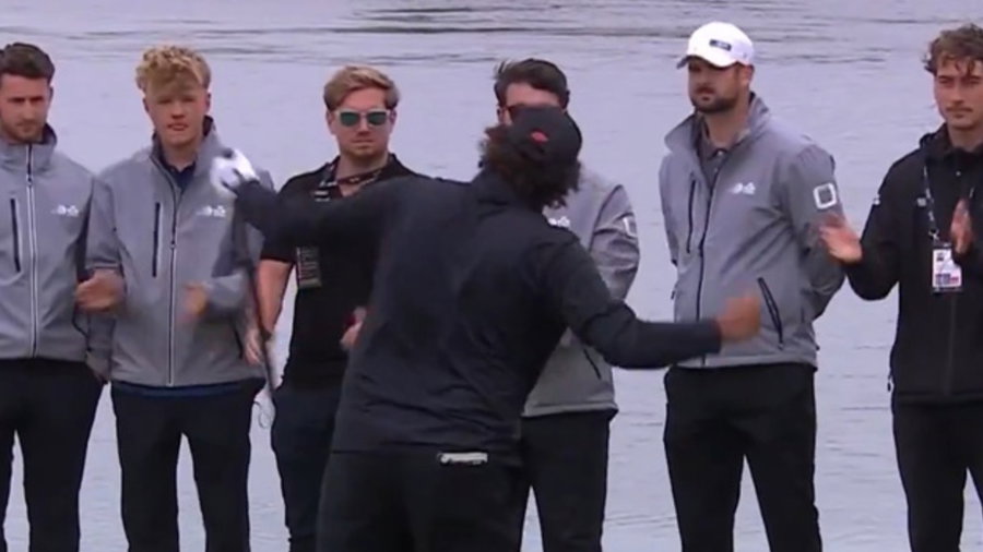 KLM Open descends into chaos as protesters interrupt dramatic final ...