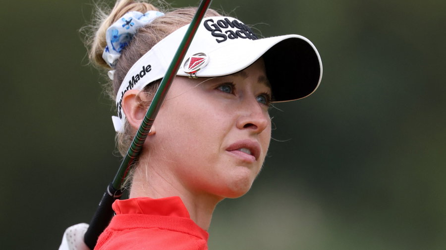 Nelly Korda changes shoes mid-round as world number one battles early U ...